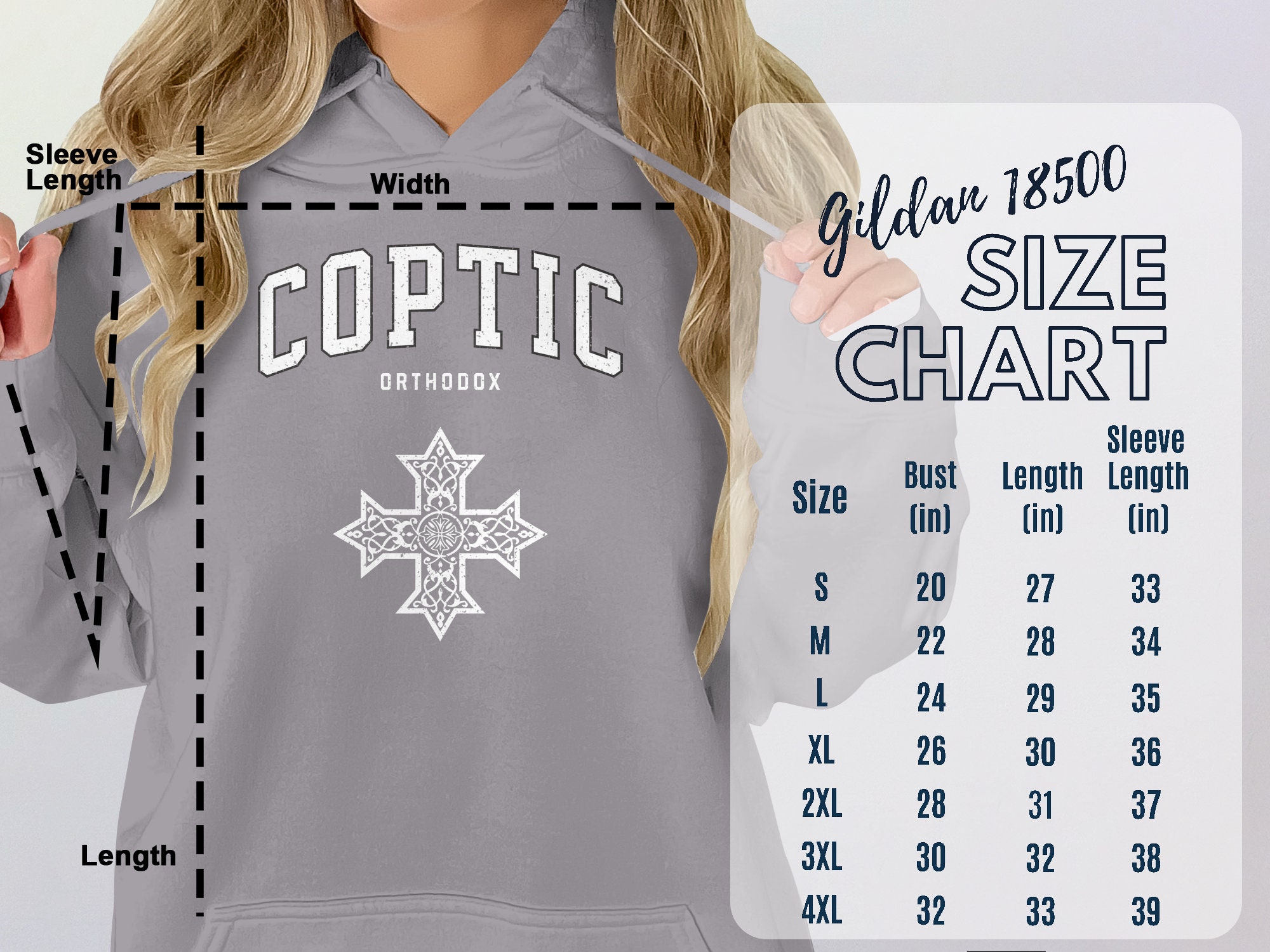 Coptic Orthodox Coptic Cross College Shirt, Sweatshirt and Hoodie ...
