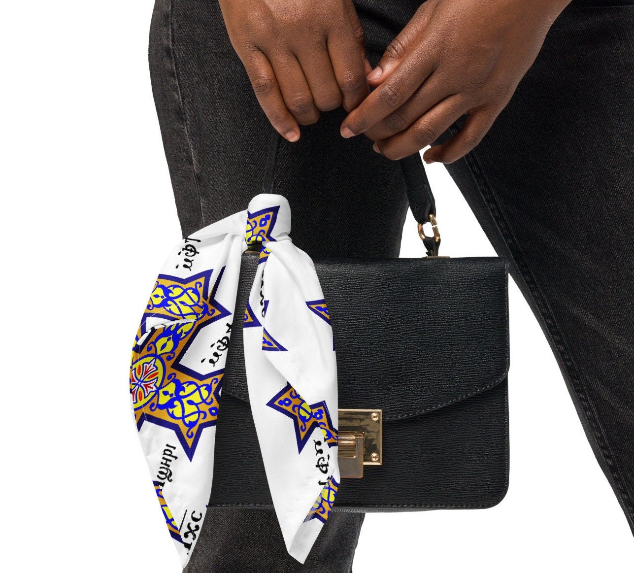 Coptic Orthodox Cross Bandana Church Head Cover Coptic Orthodox Vail ...