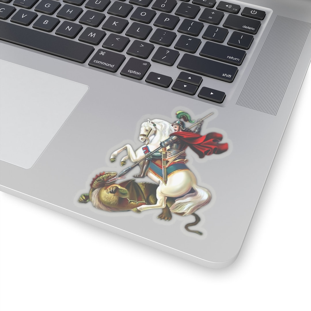 Saint George Sticker Coptic Orthodox Saint Sticker Coptic Saint Icon ...