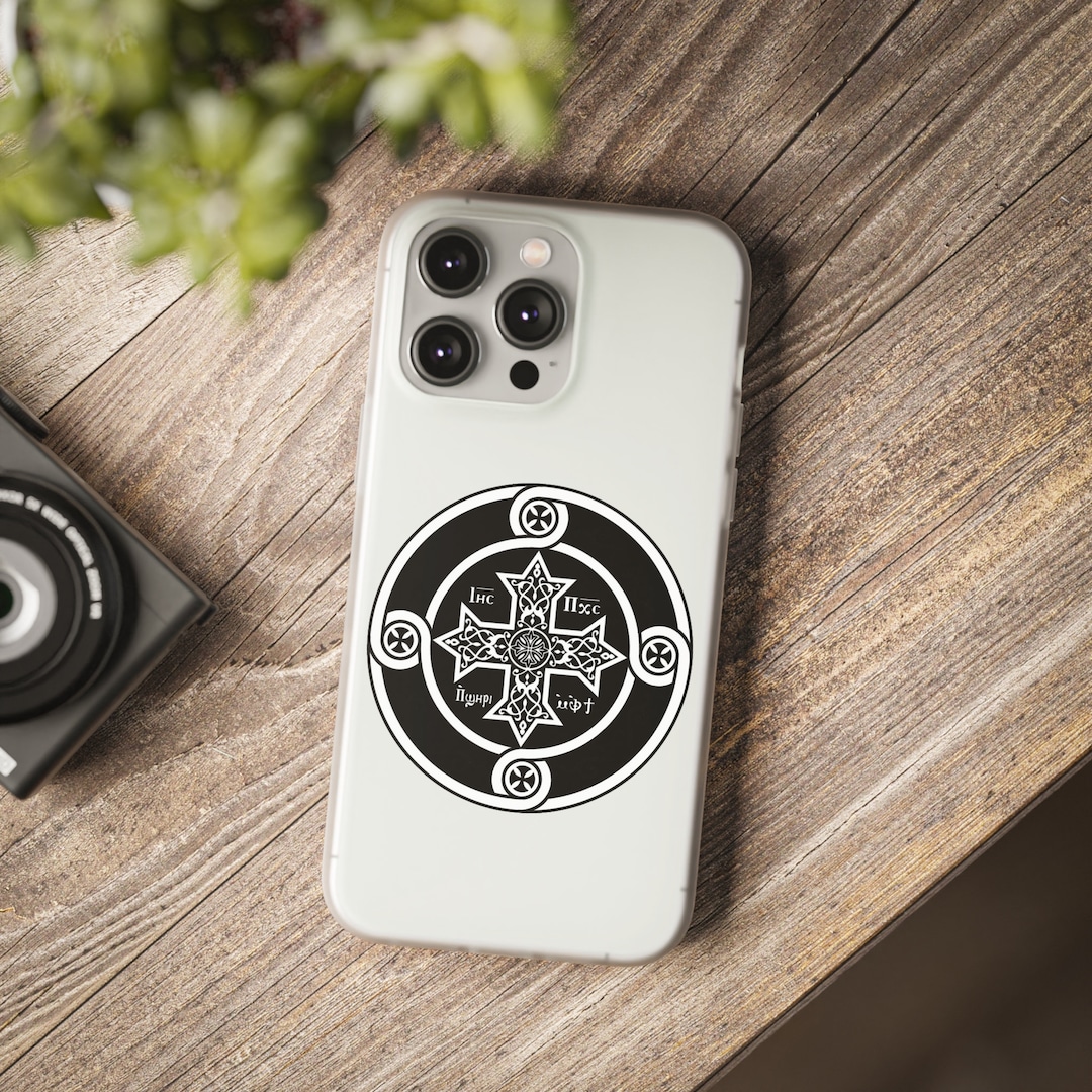 Coptic Cross Coptic Orthodox Phone Case Holy Week Coptic Gift Coptic ...