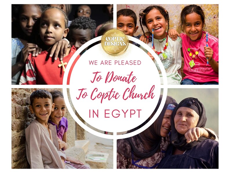 Coptic Orthodox Cross Design T-shirt for the Holy Week Back - Etsy