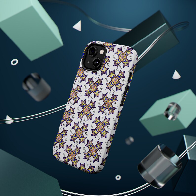 Coptic Orthodox Cross Phone Case Coptic Cross Pattern iPhone Magsafe ...