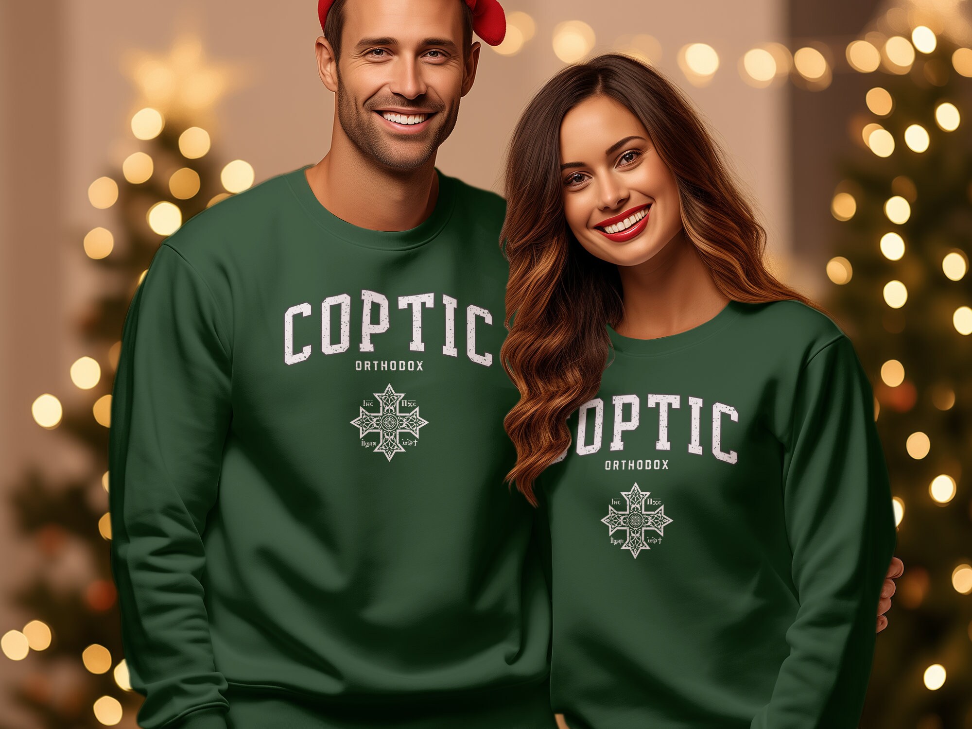 Coptic Orthodox Coptic Cross College Shirt, Sweatshirt and Hoodie ...