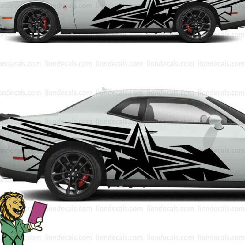 Big Car Side Decals - Etsy