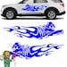 Tiger Side Trunk Car Sticker, Tiger Car Decal, Tiger Sticker - Etsy