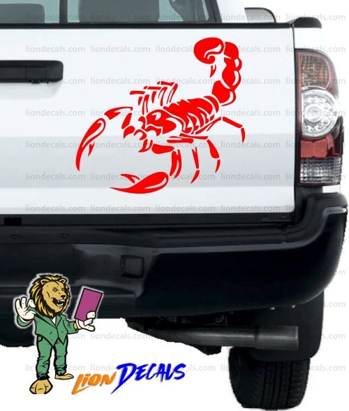 Scorpion Car Decal. Charger | Mustang | Challenger | Honda | Hyundai ...