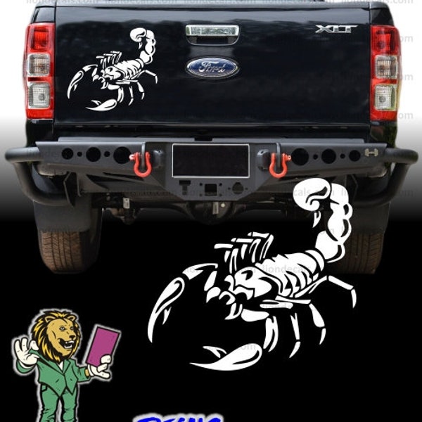 Scorpion Car Decal - Etsy