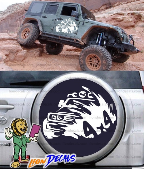 4x4 off Road Pickup Truck Decal. off Road Sticker. 4x4 off - Etsy