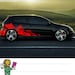 Scat Pack Bee Honeycomb Car Side Decal. Car Decal. Mustang- Charger ...