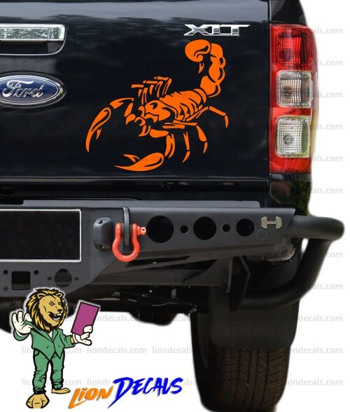 Scorpion Car Decal. Charger | Mustang | Challenger | Honda | Hyundai ...