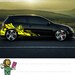 Scat Pack Bee Honeycomb Car Side Decal. Car Decal. Mustang- Charger ...