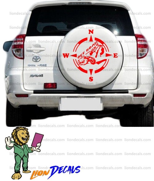 4x4 off Road Compass Decal. Mountain Compass Decal. Compass Sticker - Etsy