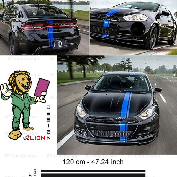 Racing Stripe Decals - Etsy