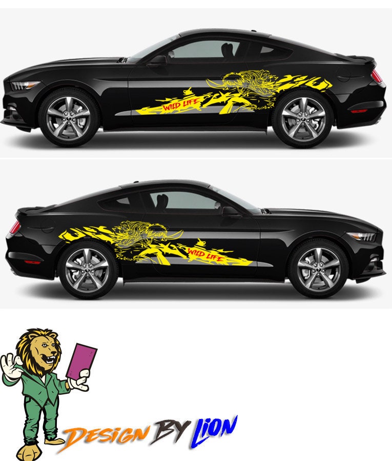 Samurai Side Body Car Decal. Samurai Car Sticker. Samurai Car Rear ...