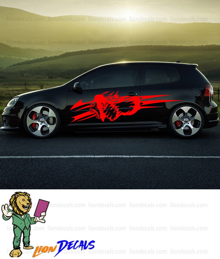 King Kong Car Side Door Decal. Car Stickers - Etsy