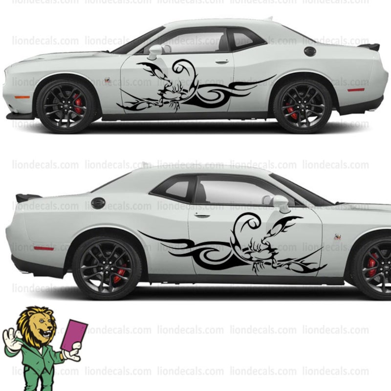 Scorpion Car Decal - Etsy