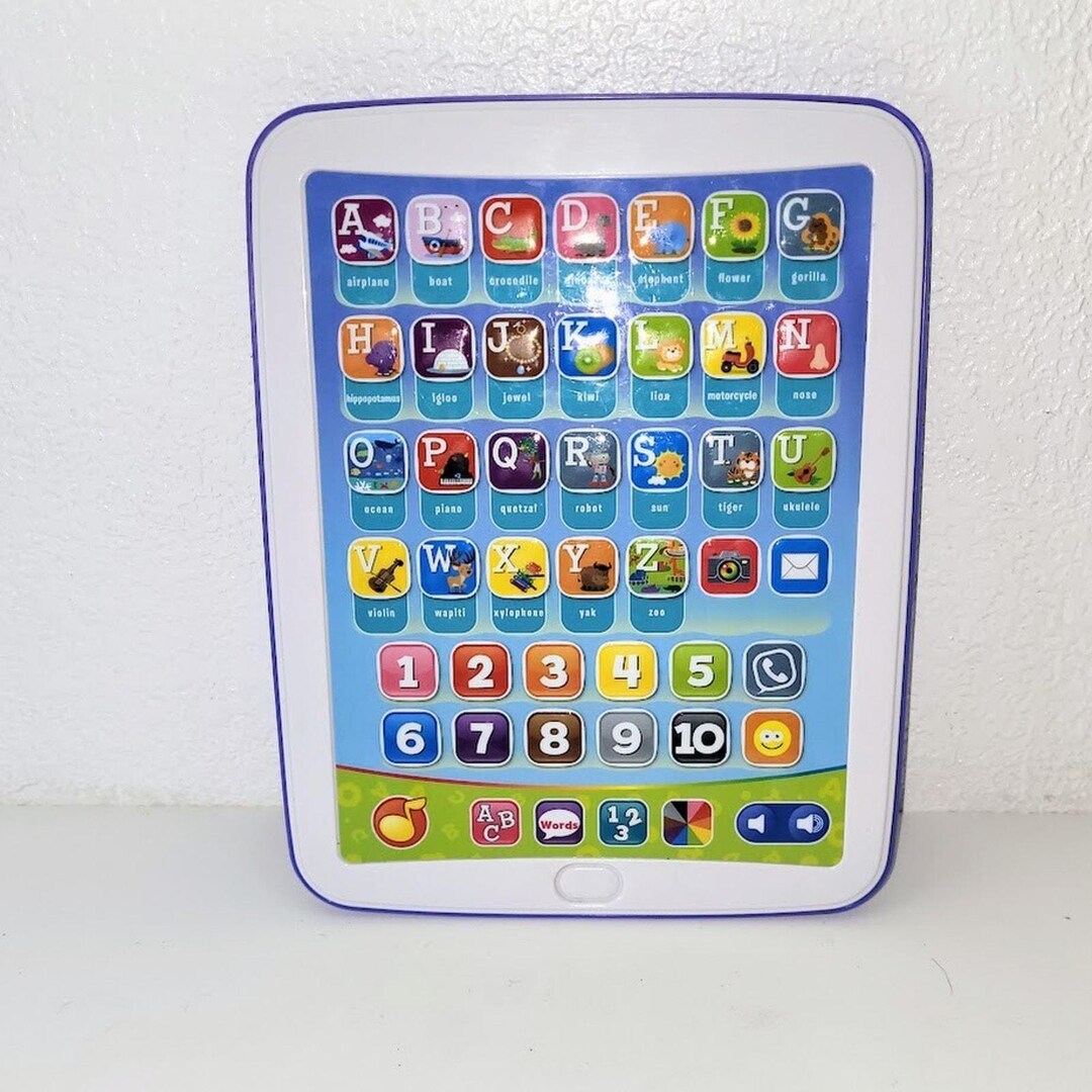 Kids Stuff Educational Learning Tablet - Talking Interactive - Etsy