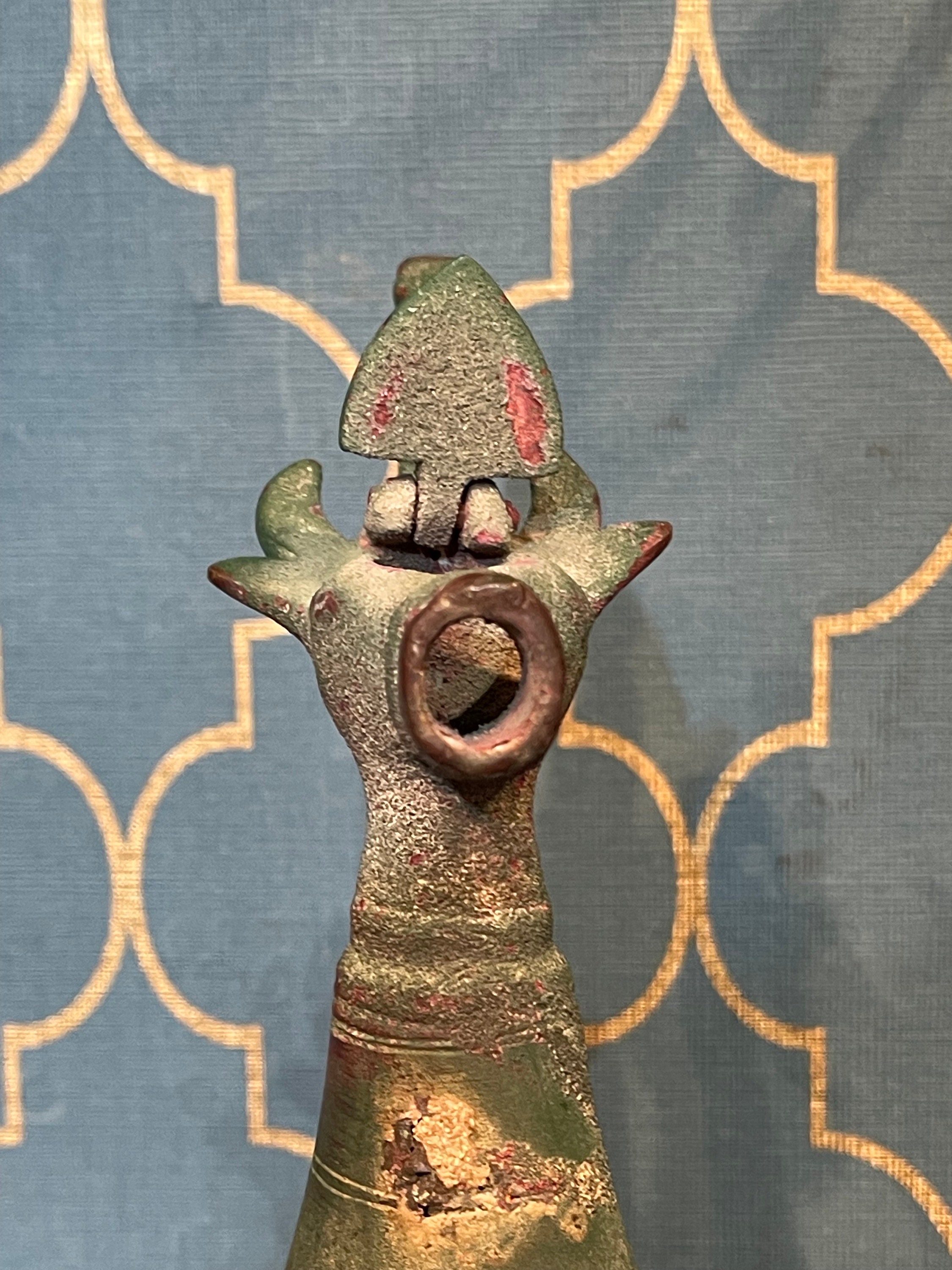 Very Beautiful Ancient Islamic Bronze With Silver Work and - Etsy