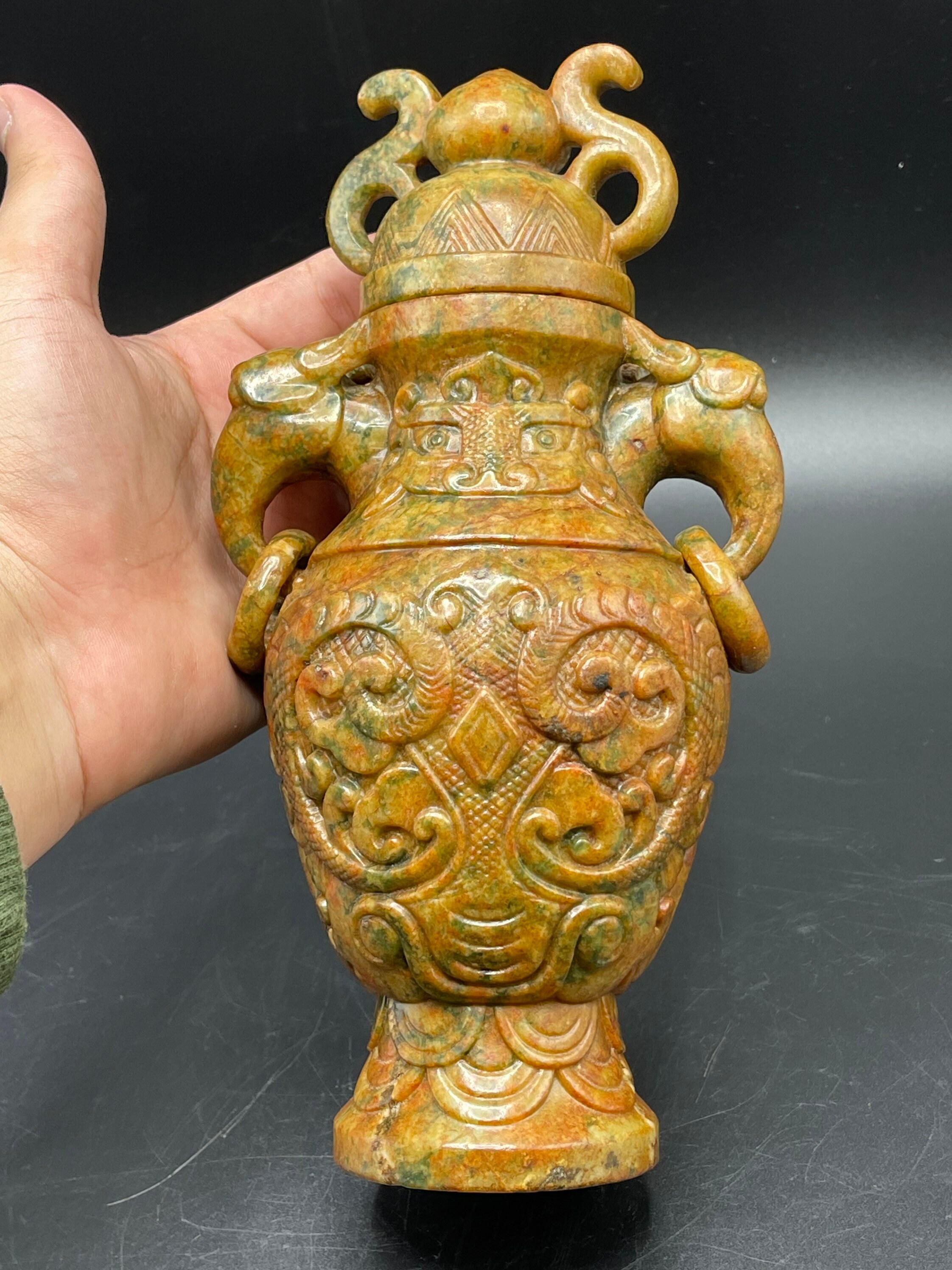 Wonderful Old Chinesemongolian Jade Hand Carved Phoenix Bird - Etsy