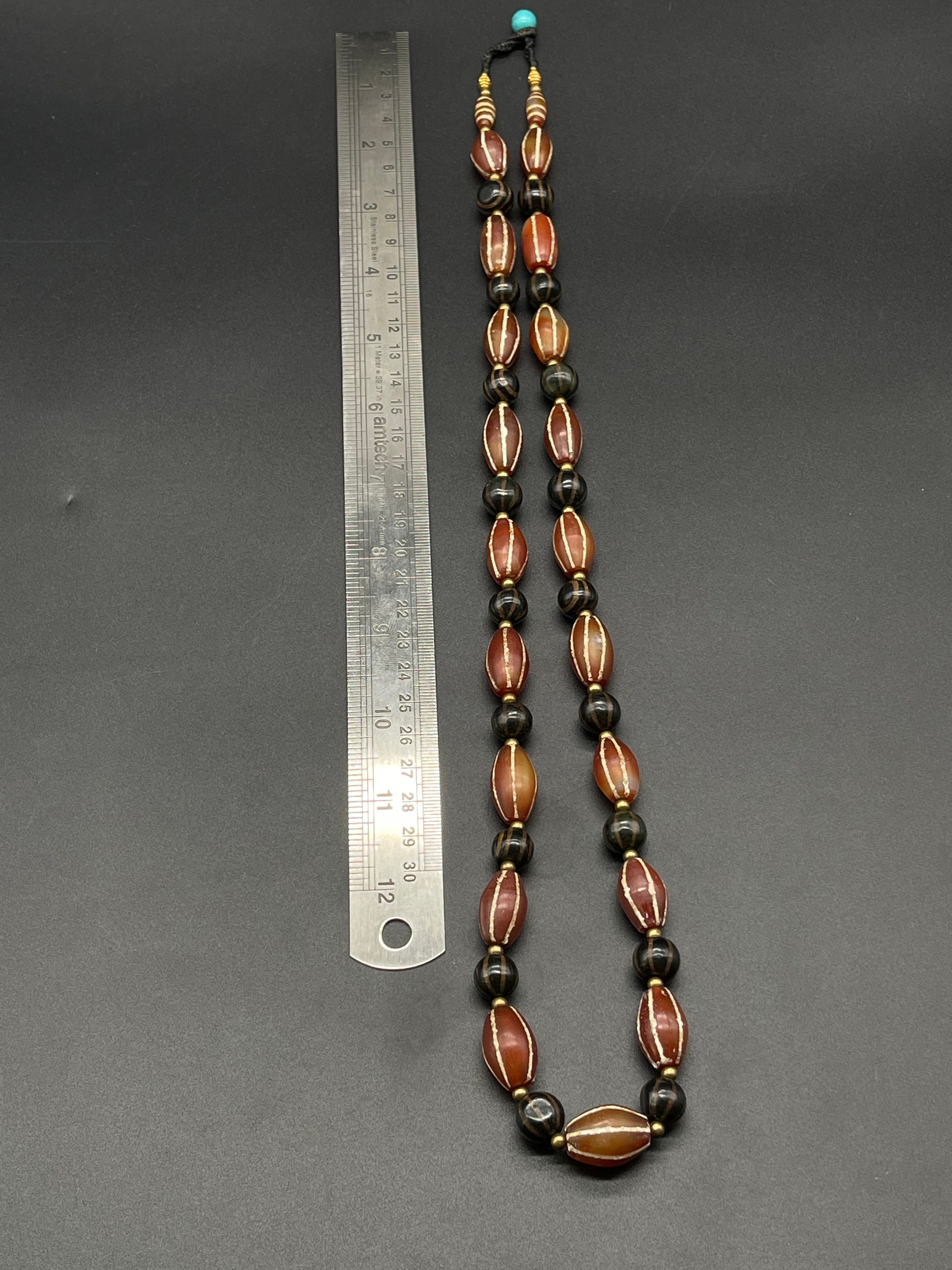 RARE Old Ancient Burmese Pyu Dynasty Agate Beads Necklace - Etsy