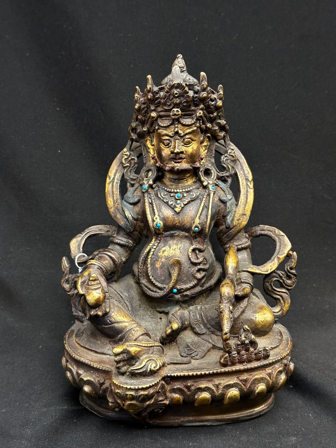 Old Ancient Mahakala Sadhana Statue - Symbol of Power and ...