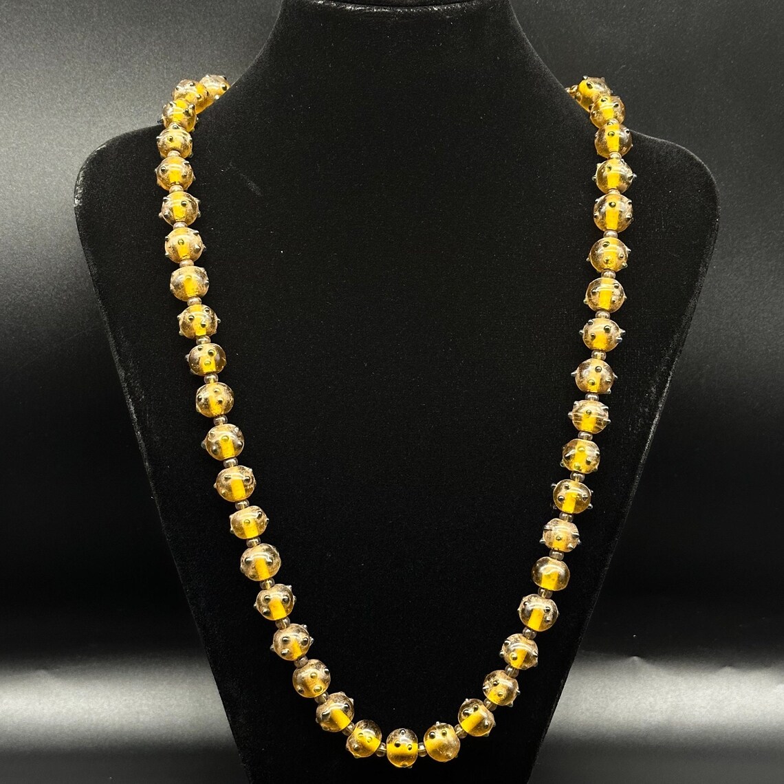 Old Ancient Yellow Colour Venetian Trade Beads Necklace - Etsy