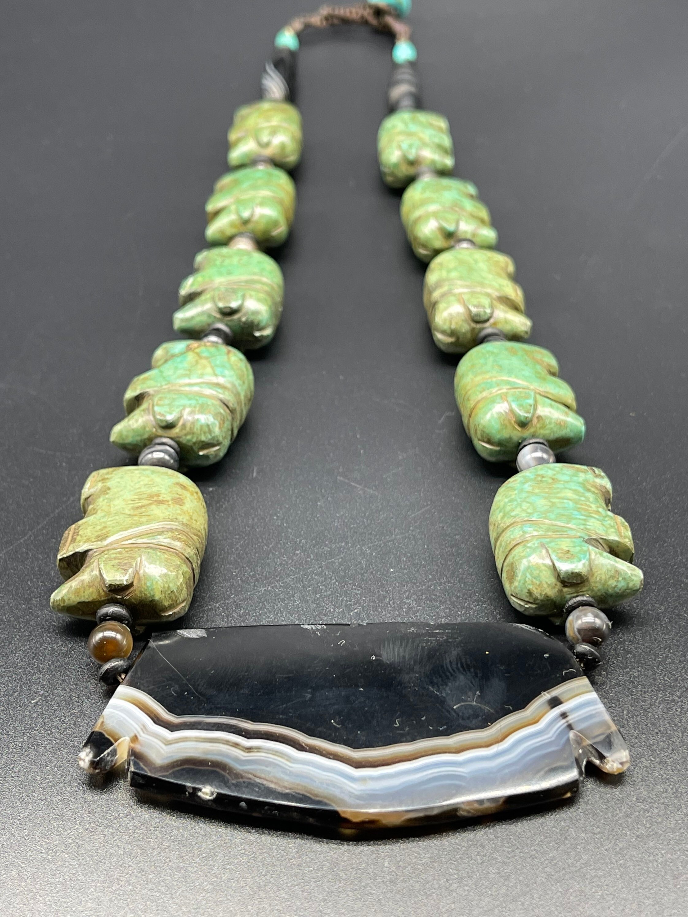 Very Beautiful Old Ancient Suleimani Aqeeq Agate With Burmese Pyu ...
