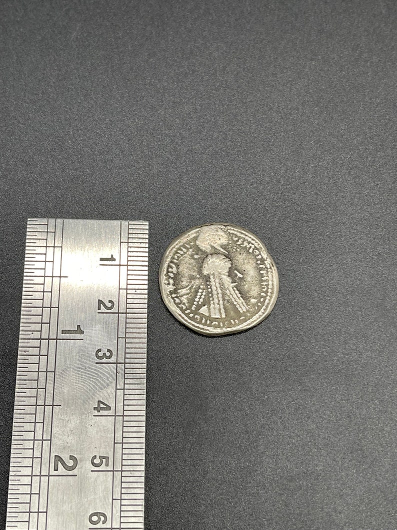 Authentique pièce parthe ancienne en argent massif - Etsy France