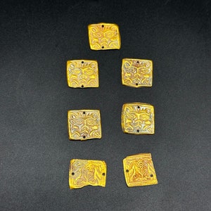 Old Antique Rare Genuine Ancient Scythian-sarmatian Square 18K Gold ...