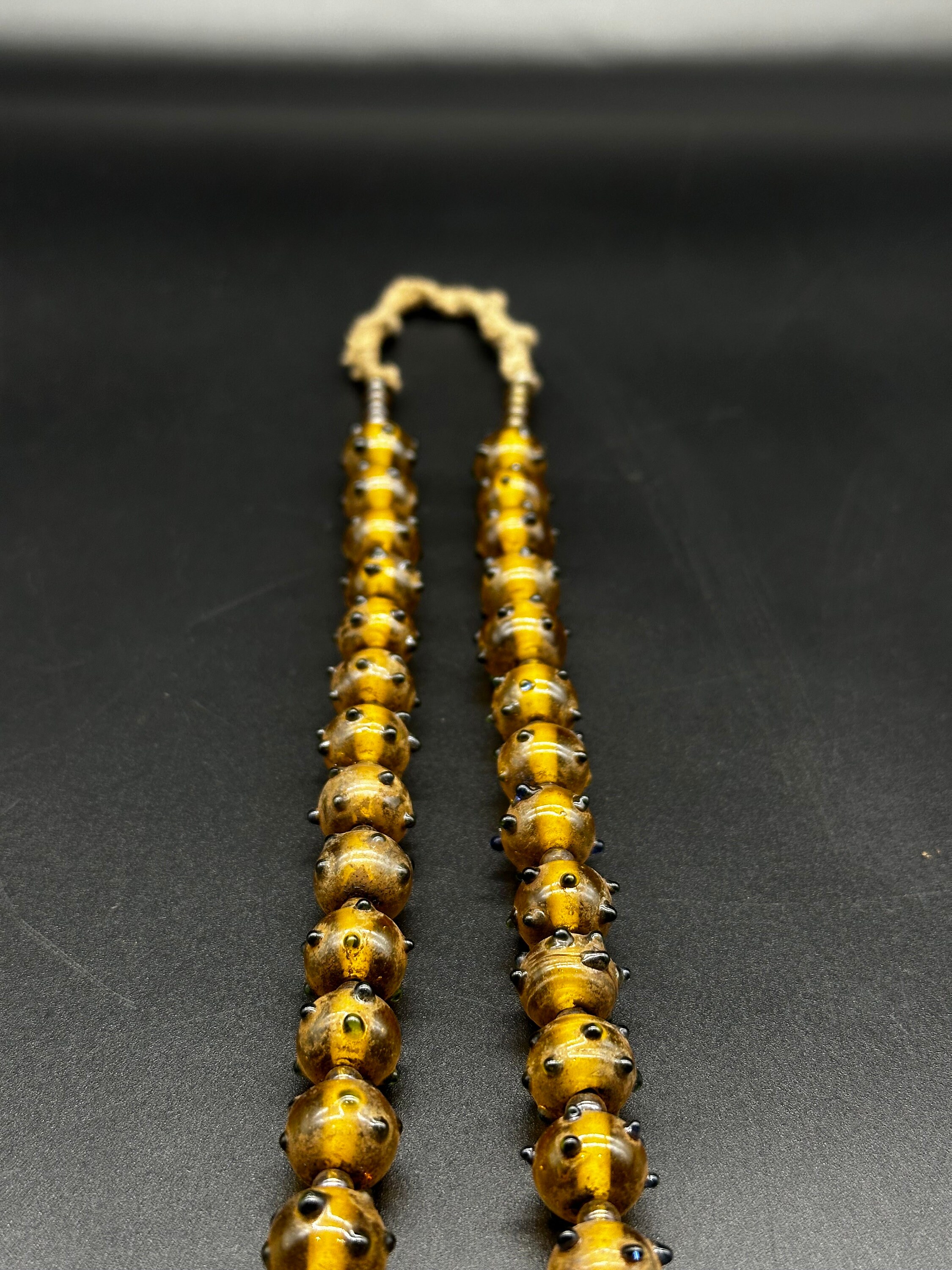 Old Ancient Yellow Colour Venetian Trade Beads Necklace - Etsy