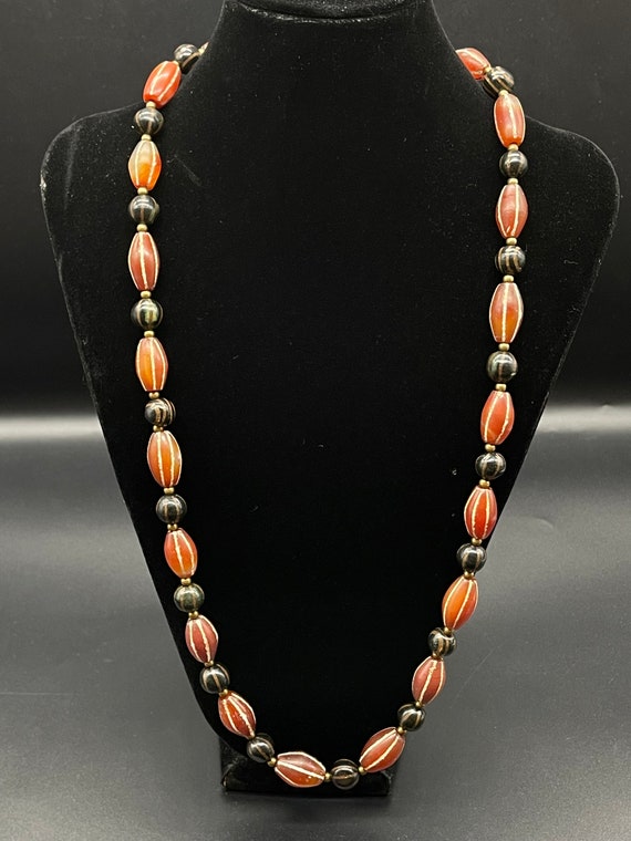 RARE !! Old Ancient Burmese Pyu Dynasty Agate Beads N… - Gem