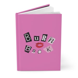 Burn Book Notebook - Etsy
