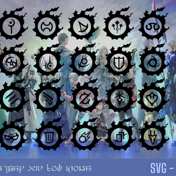 Ffxiv job icon svg - Etsy Österreich