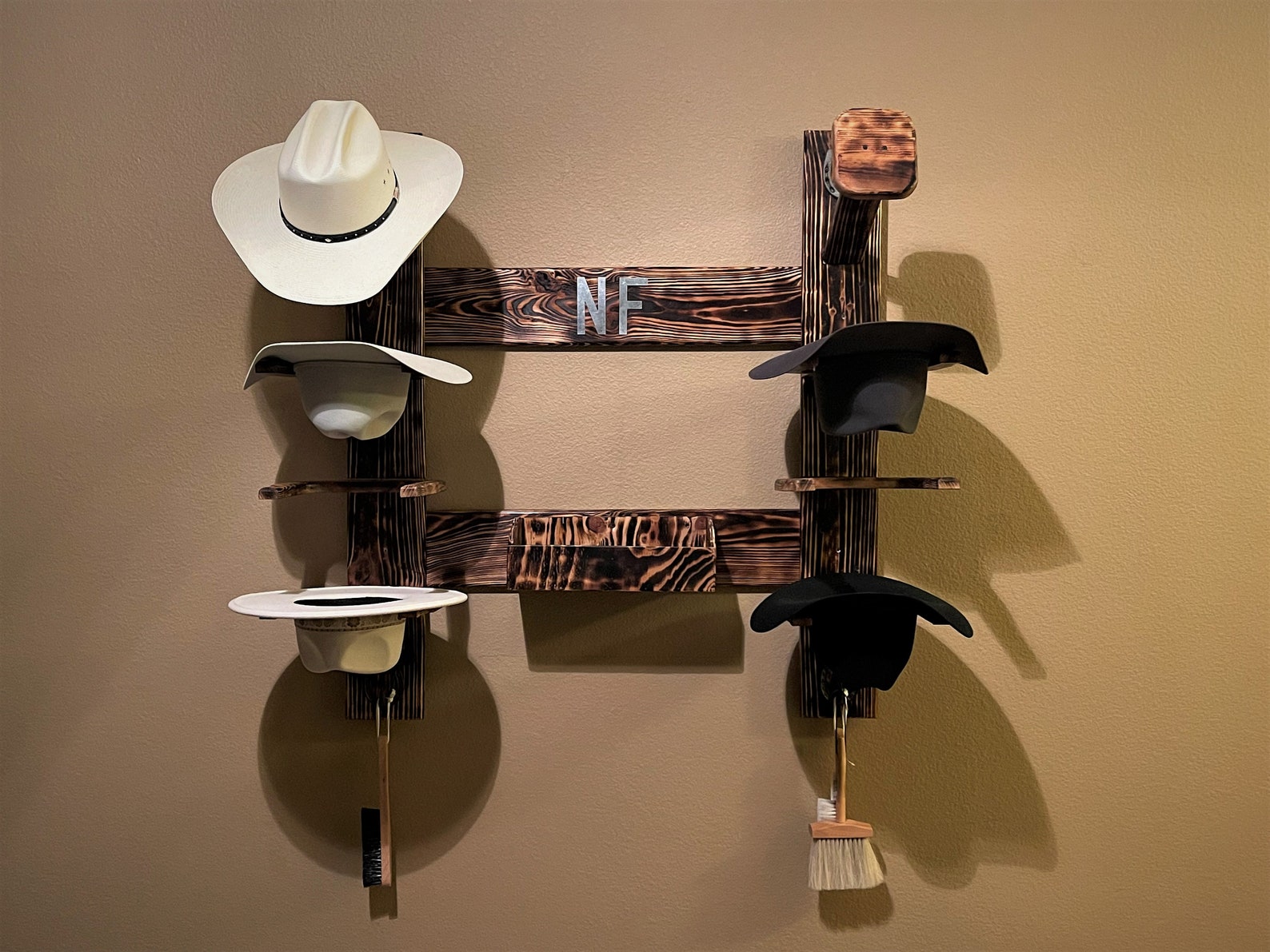 Custom Cowboy Hat Rack - Etsy