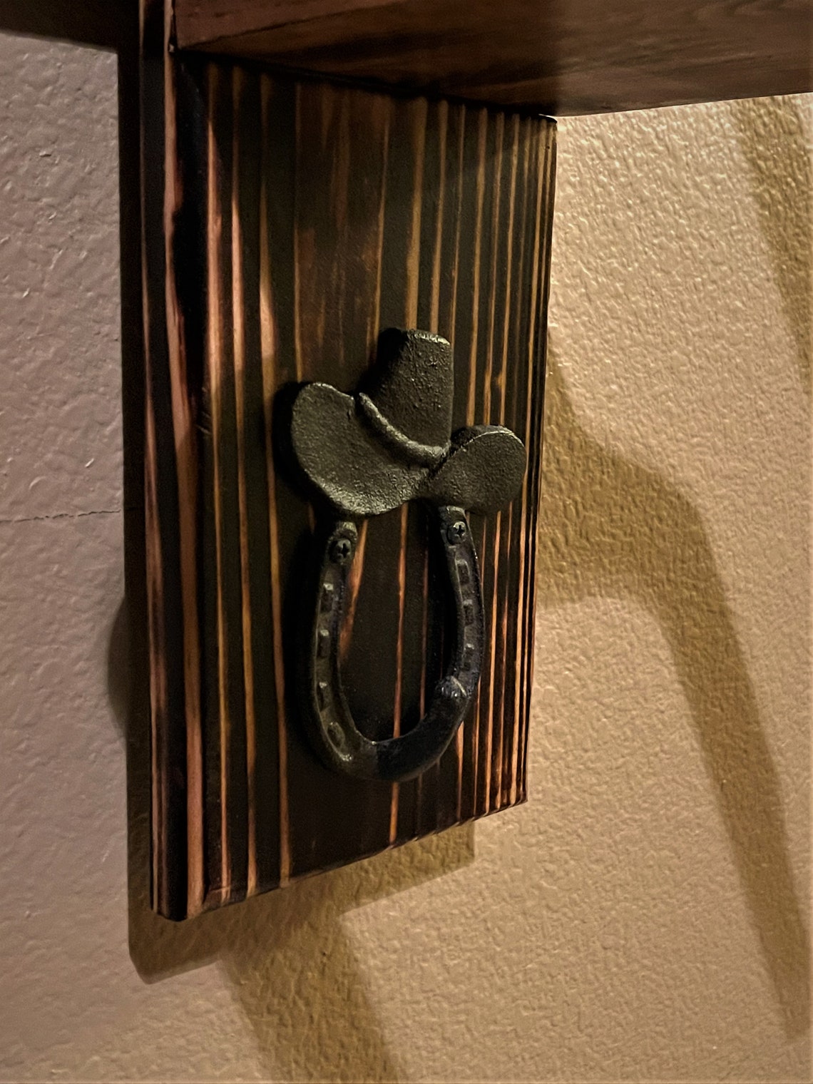 Custom Cowboy Hat Rack - Etsy