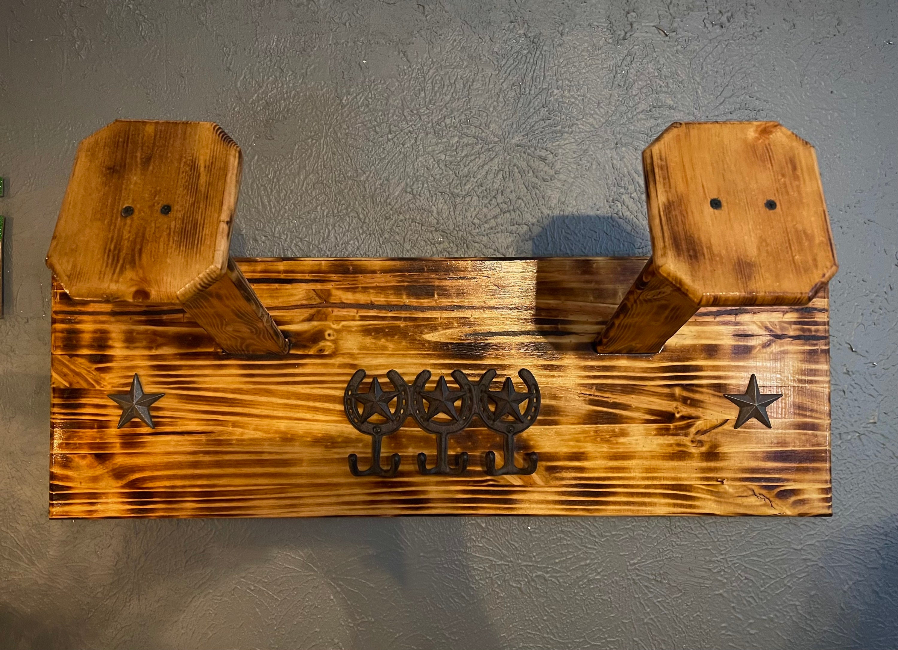 Custom Cowboy Hat Rack - Etsy
