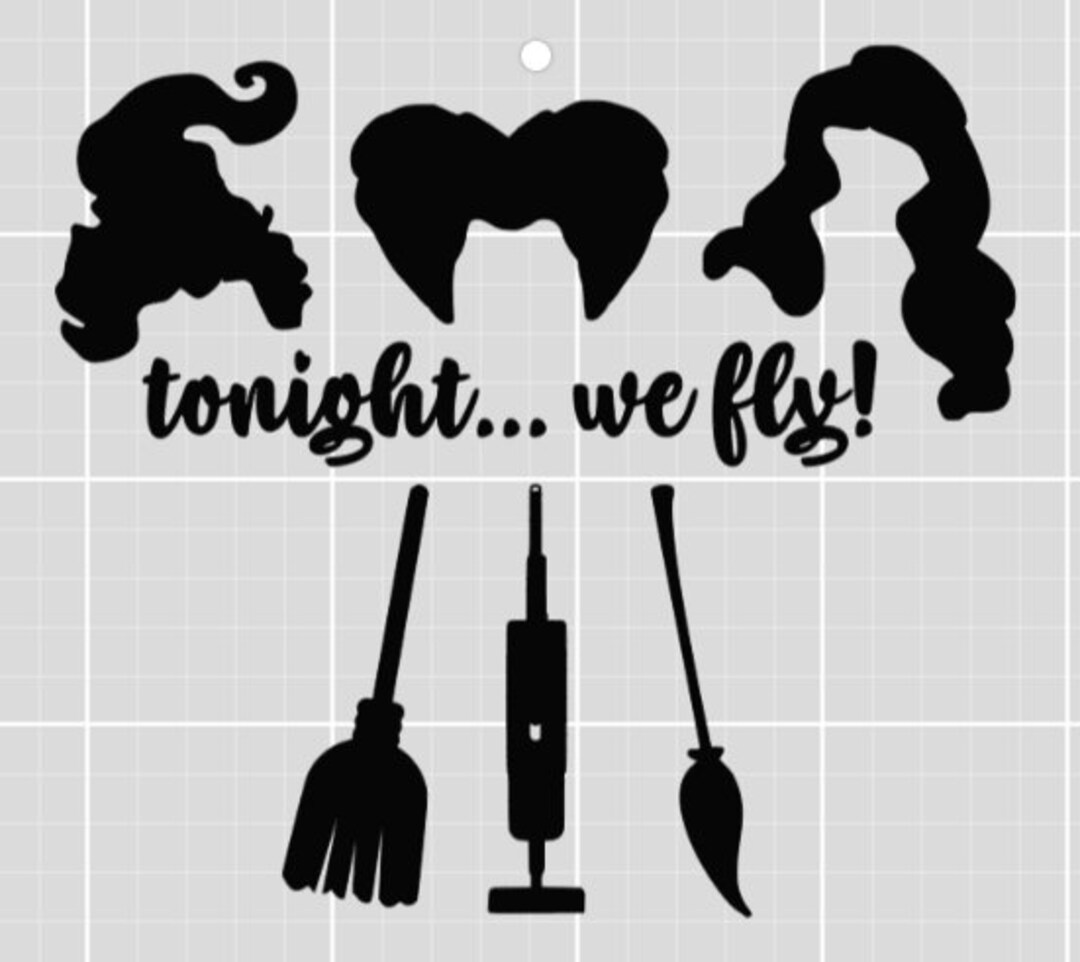 Tonight We Fly Hocus Pocus - Etsy
