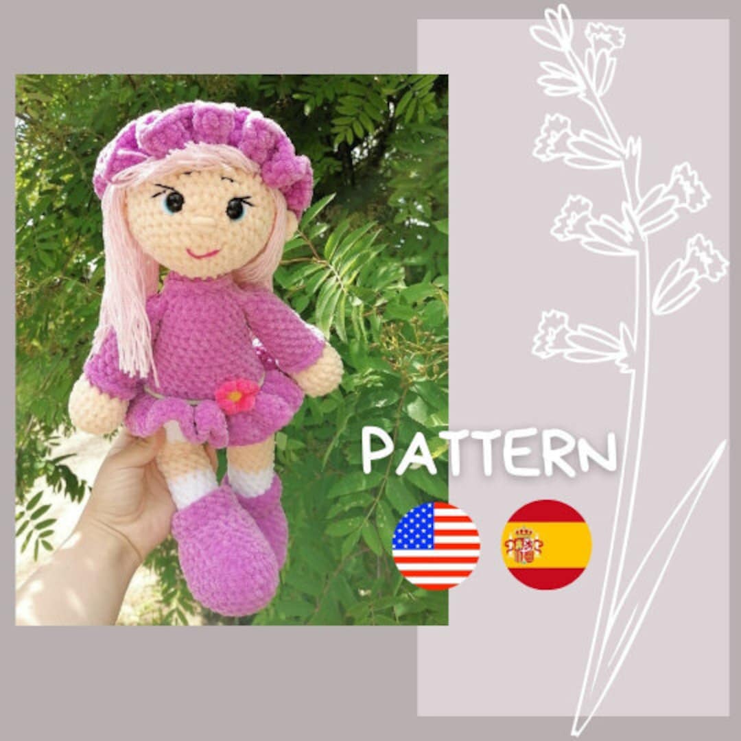 Sofi Doll Amigurumi Crochet Pattern. Plush Doll PDF - Etsy