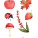 Nature Watercolor Art Color Flashcards / Homeschool / Nature Study ...