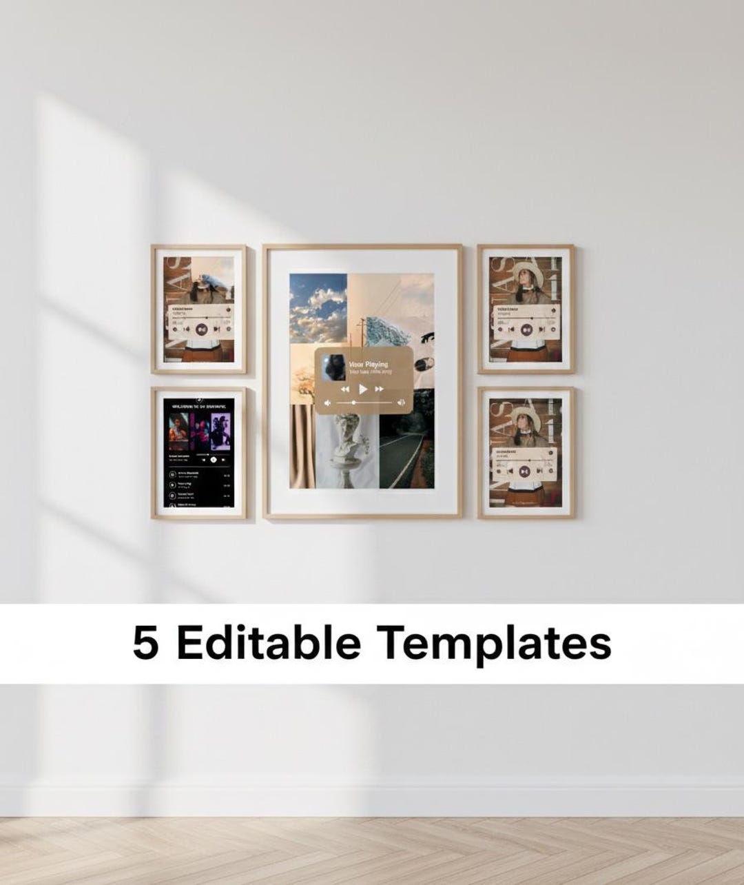 Canva Template,music Printable, Editable Song List, Pinterest Playlist ...