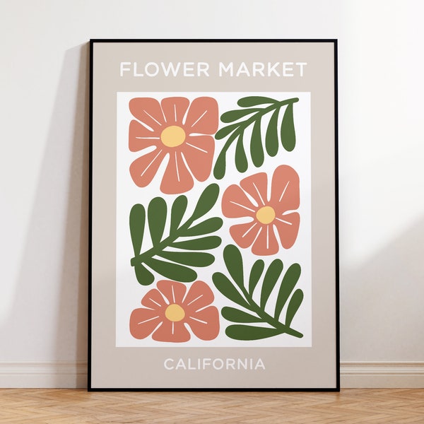 Pink Boho Wall Art - Etsy