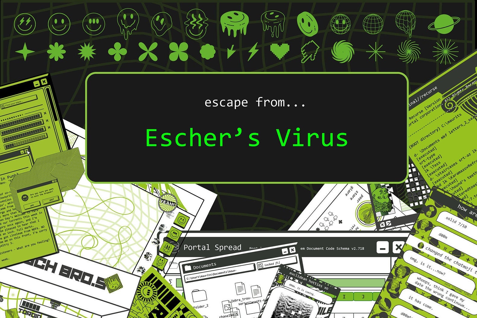 Escape From... Escher's Virus Printable Escape Room - Etsy