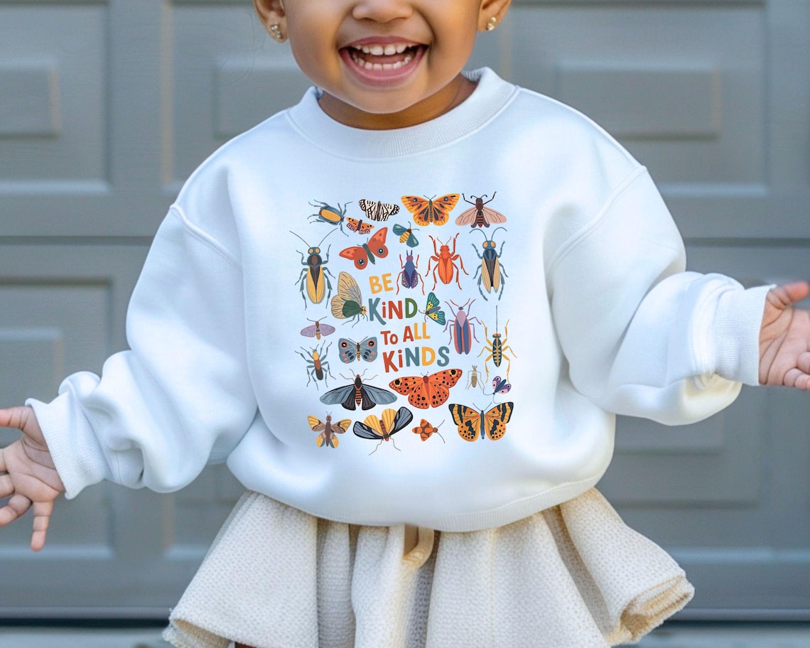 Retro Bugs Toddler Shirt - Vintage Entomologist Tee - Cute Insect ...
