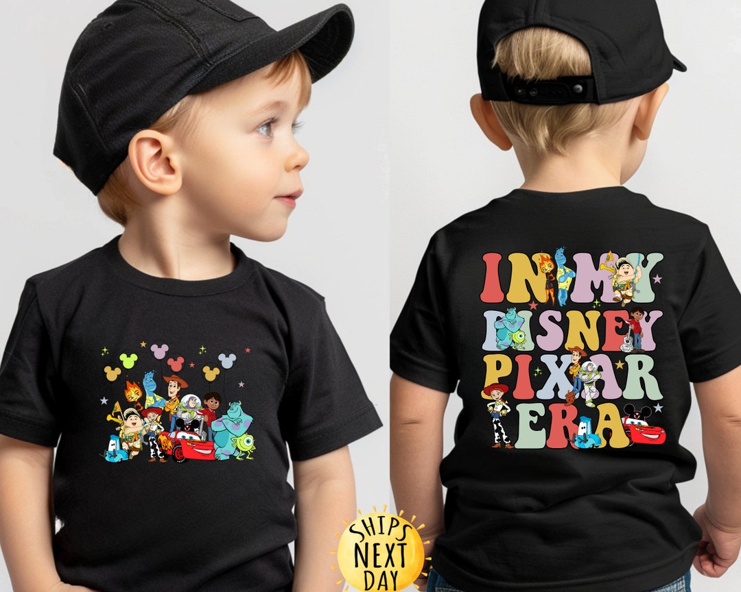 Disney Pixar Era Kids Shirt, Toy Story, Lightning Mcqueen - Etsy