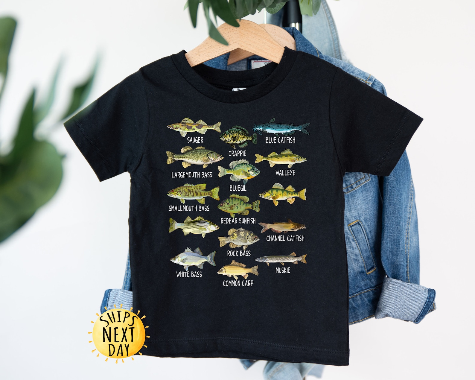North American Fish Toddler Shirt, Fisherman Gift, Cute Fish Biologist ...