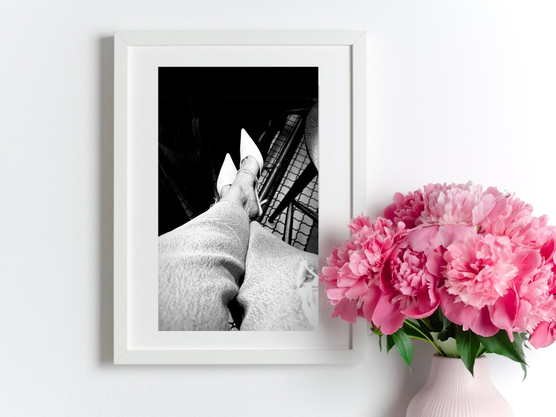 New York City Night Out Shoes Digital Print Wall Art - Etsy