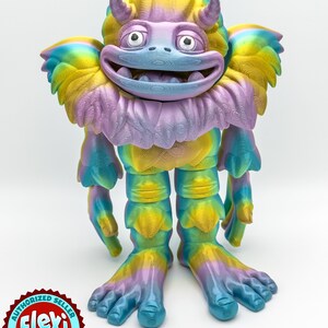 Yeti / Articulated / Flexi Factory / 3D Printed / Movable - Etsy