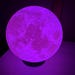 3D Printed Moon Lamp: NASA Lunar Scans, RGB Night Light With Remote - Etsy