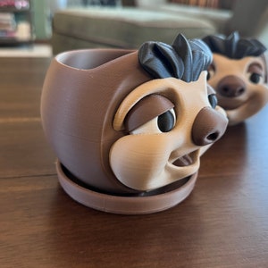 3D Printed Sloth Head Planter Pot! - Etsy