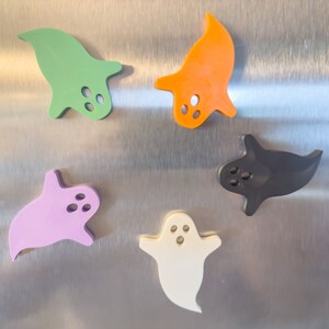 Spooky and Playful 3D Printed Ghost Magnet - Halloween Decor and Fridge ...